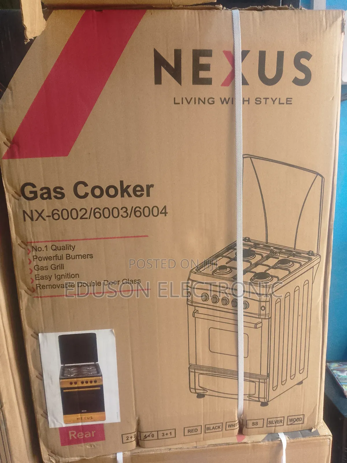 Nexus 4 Gas Burner With Oven in Ojo - Kitchen Appliances, Eduson Lg ...