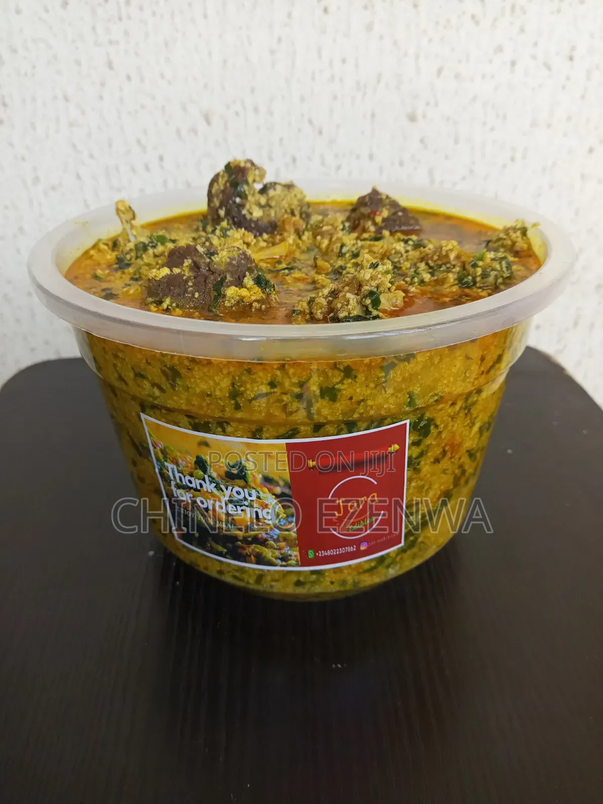 Egusi Soup 3litres Bowl Next Day Delivery Free in Lekki - Food & Beverages, Chinelo Ezenwa | Jiji.ng
