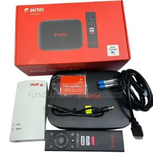 Airtel Android Smart Tv Box With an Inbuilt Router in Ikeja - TV & DVD ...