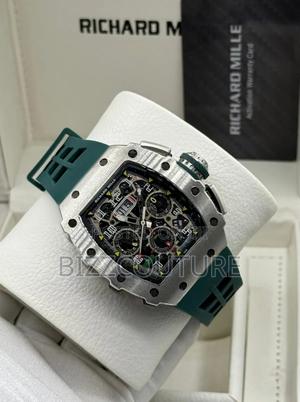 Original Richard Mille Green Rubber Strap, Mechanical Watch in Victoria ...