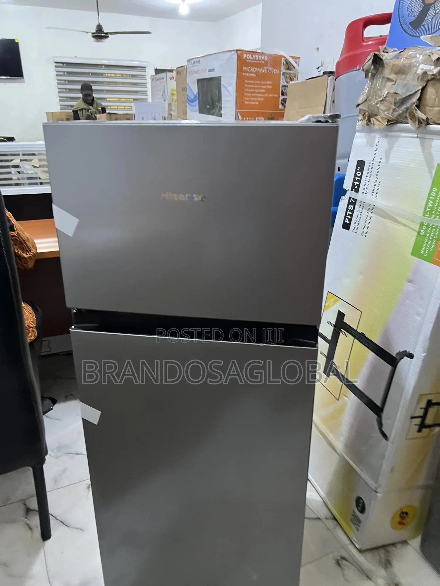 Hisense 124l Fridge With Freezer Top in Ojo - Kitchen Appliances ...