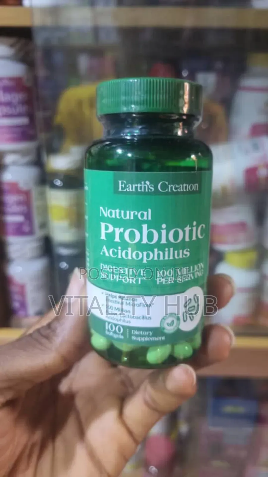 Natural Probiotic Acidophilus for sale - Vitality Hub Price: ₦ 18,000 ...
