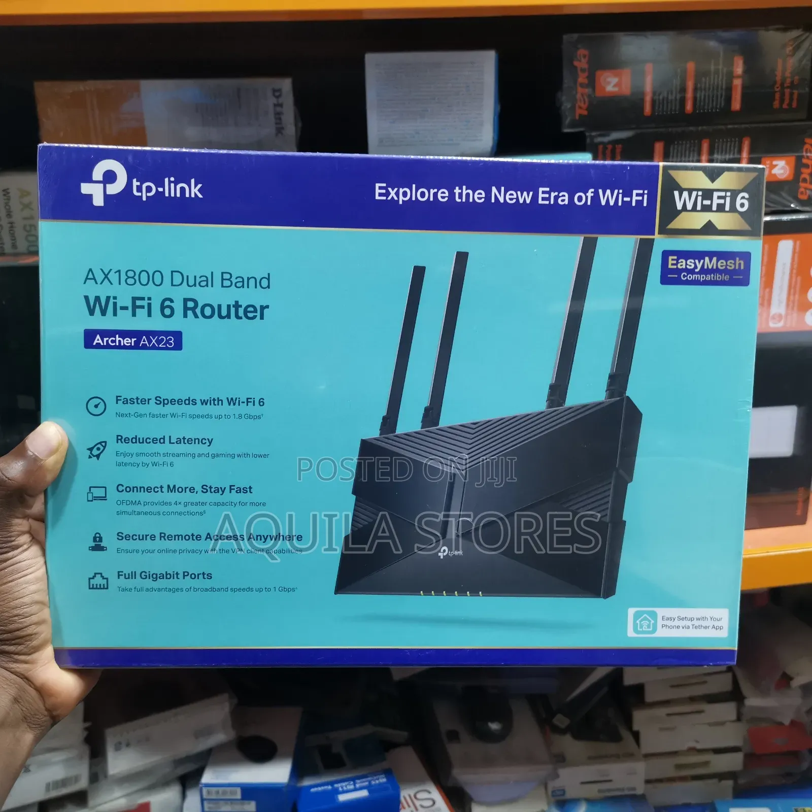 Tp-Link Archer Ax23 Ax1800 Dual Band Wi-Fi 6 Router in Ikeja ...