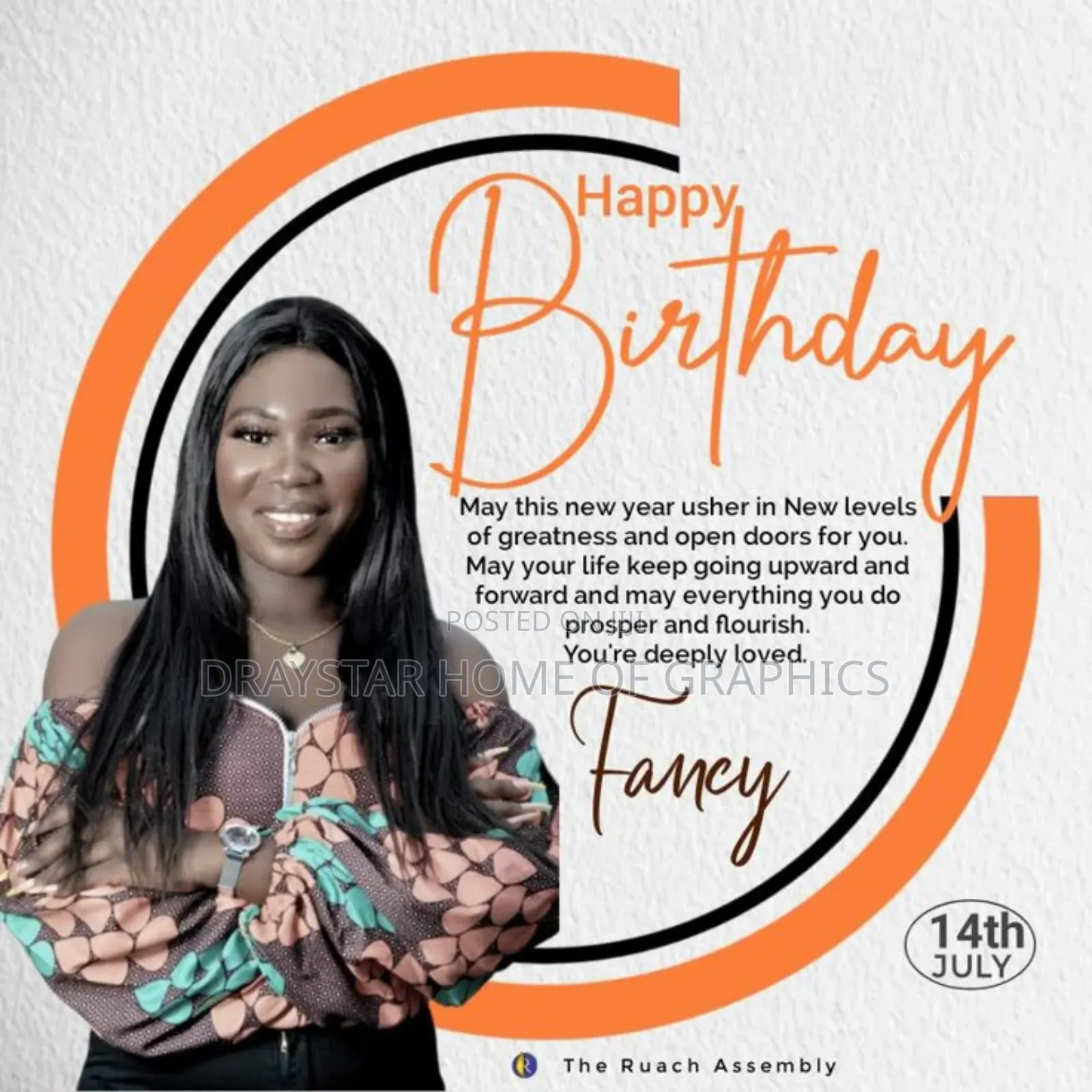 Birthday Flyer Design in Ife - Printing Services, Daramola Oyemade ...