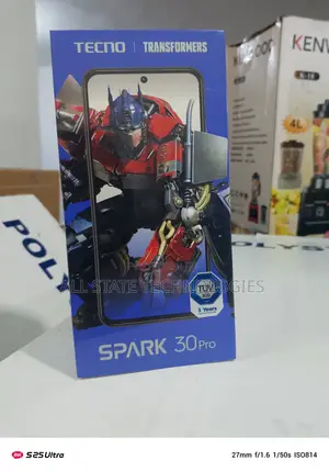 New Tecno Spark 30 Pro 256 GB Black don siyarwa - All State ...