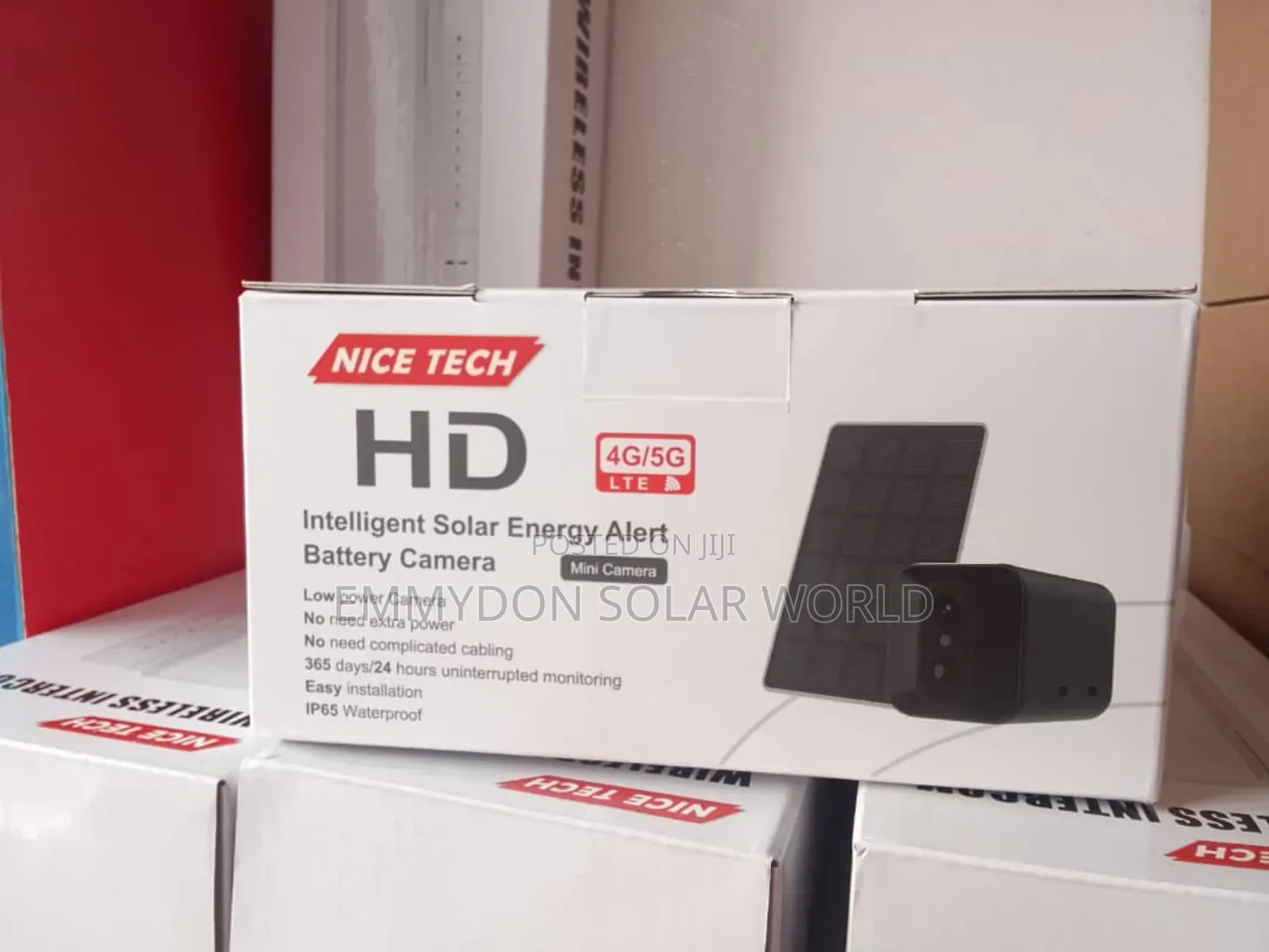 Hd Intelligent Solar Energy Alert Battery Camera 4g/5g Lte in Ojo ...