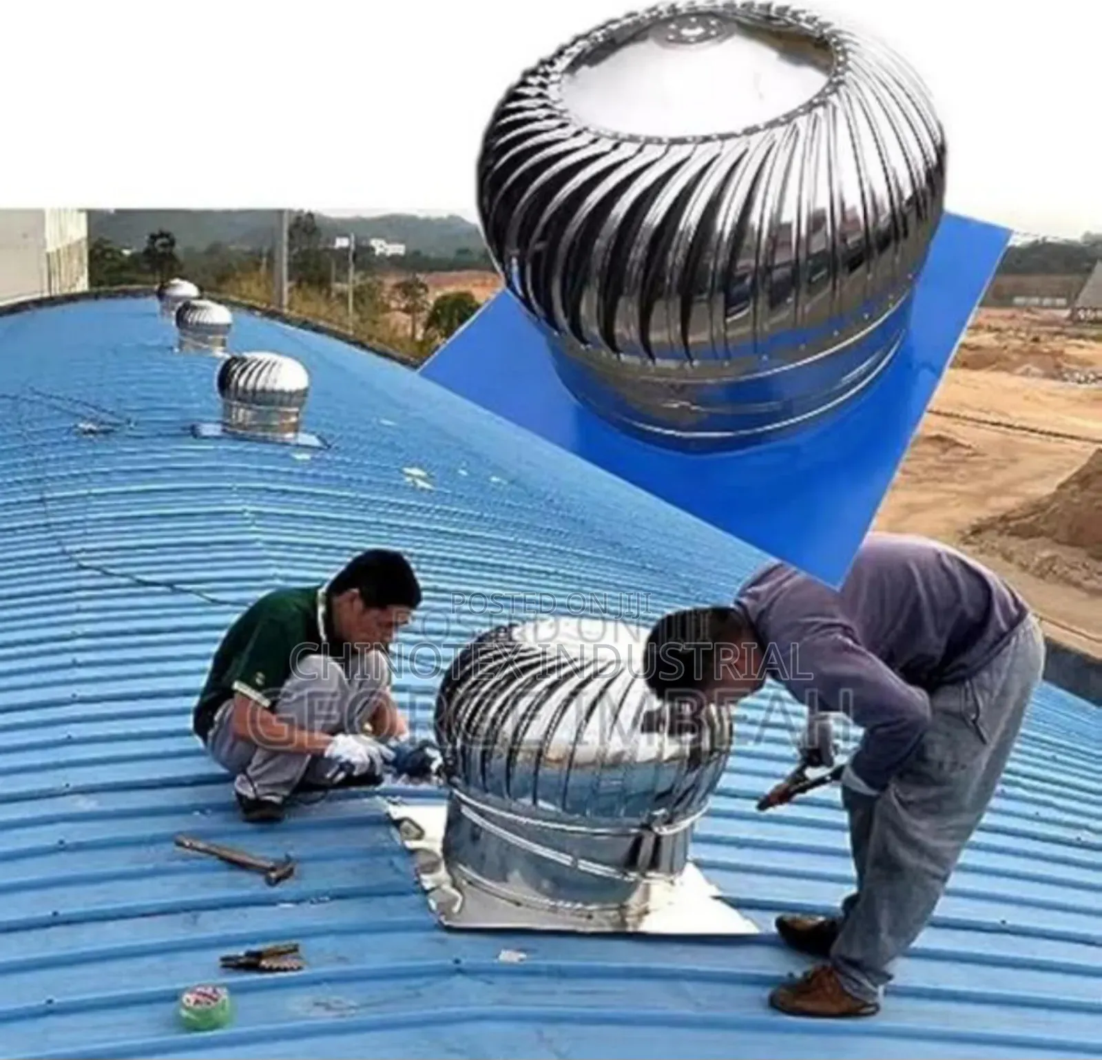 24" Industrial Roof Heat Extractor/Ventilator Fan in Ojo ...