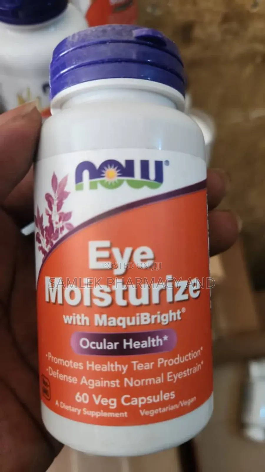 Now Eye Moisturize With Maquibright,Ocular Health- 60vegcaps in Lagos ...
