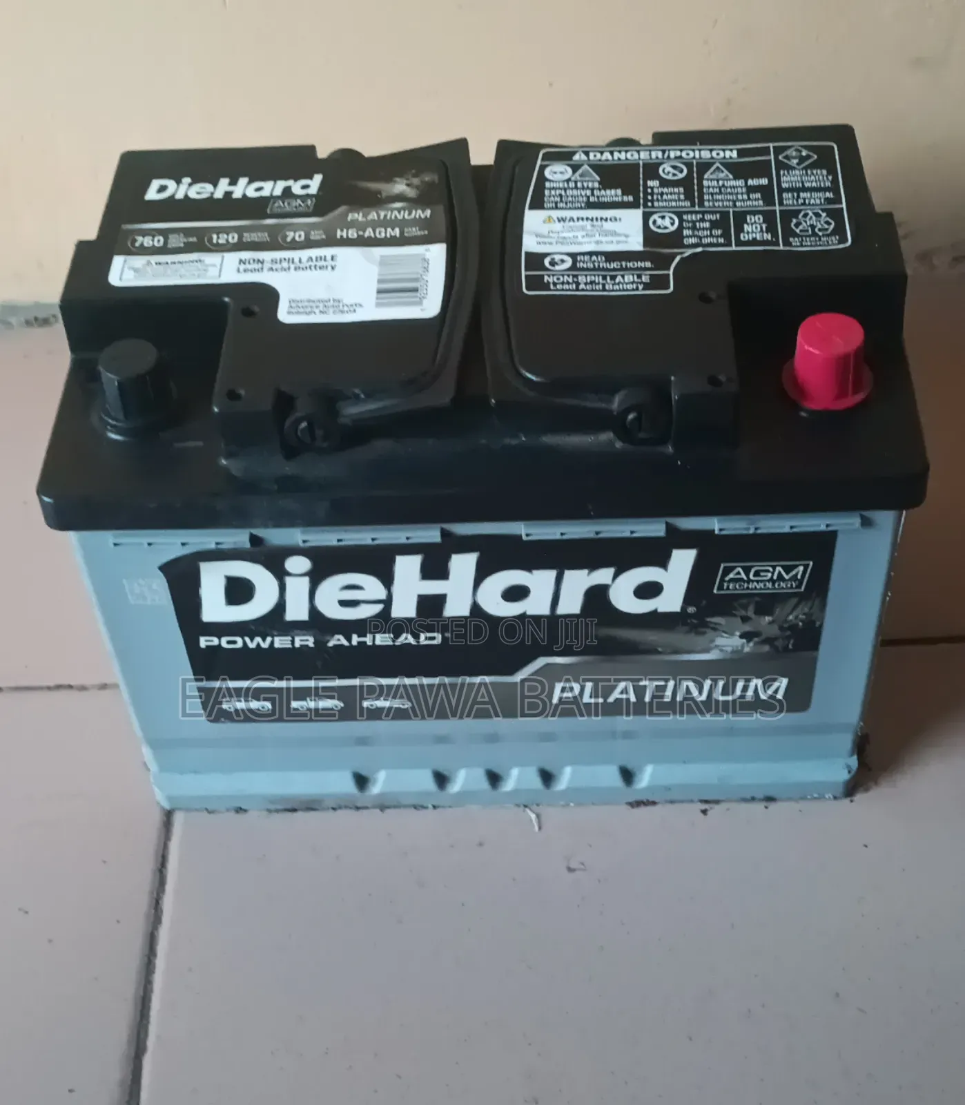 Diehard Agm Battery for sale - eagle pawa batteries Price: ₦ 95,000 on ...