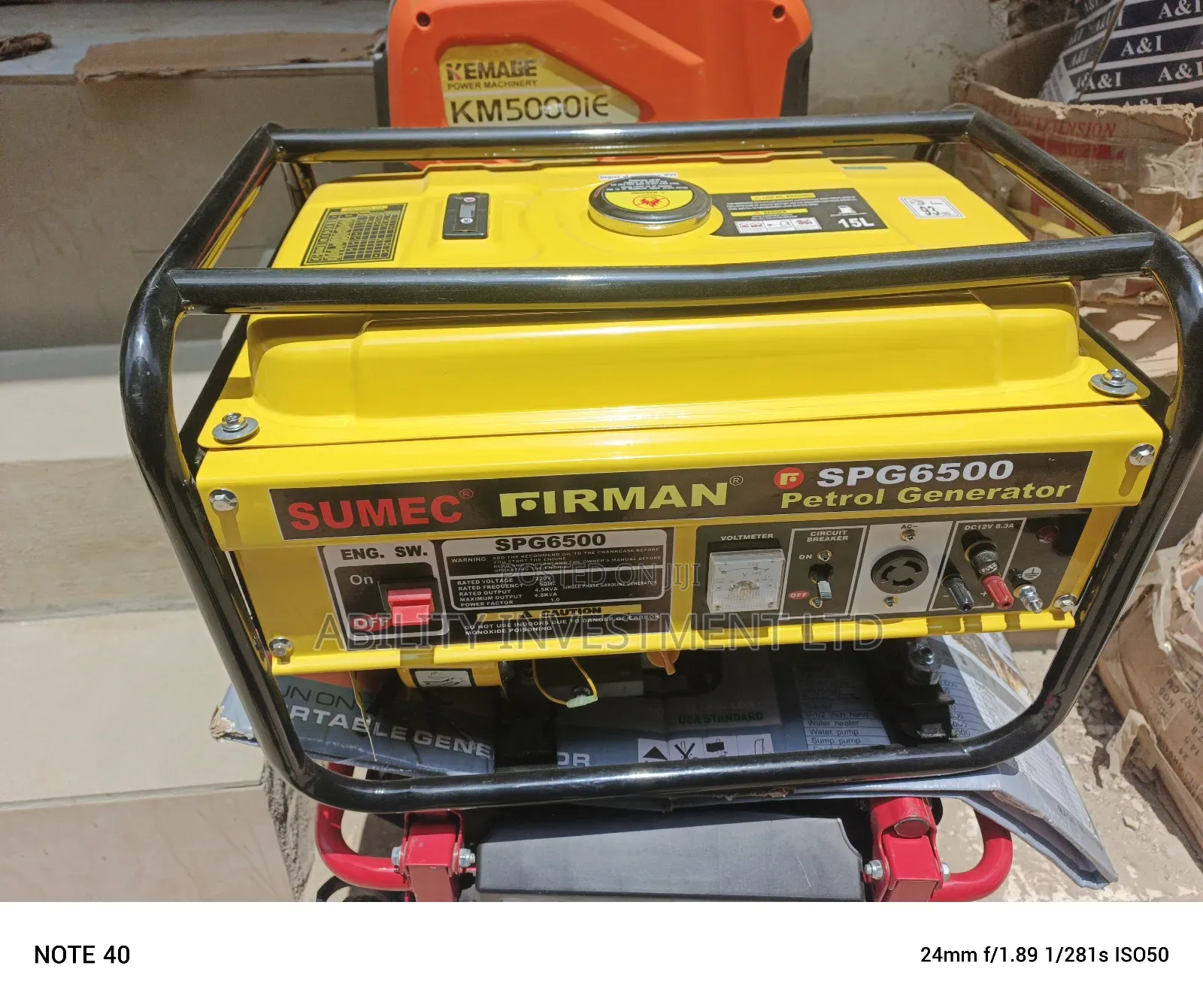 Original Manual Starter Generator Coper 4.2kva Coper in Ikeja ...