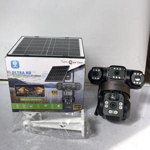 Skyvision 9mp 4g True Triple Lens Solar Ptz Big Outdoor Camera (V380 ...