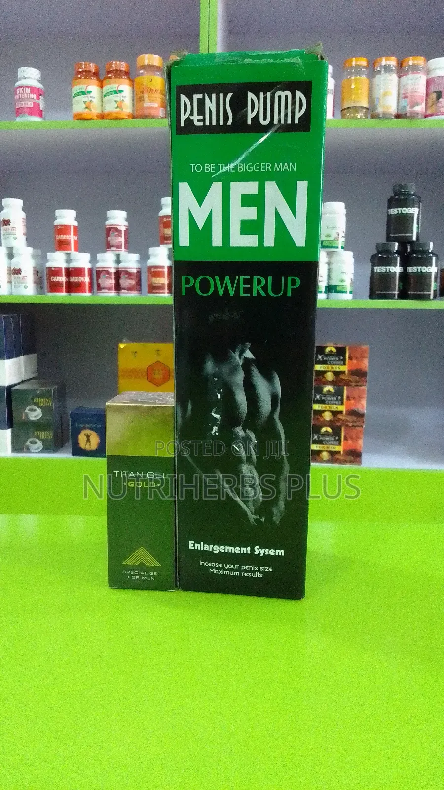 Titan Gel Gold+Automatic Pen!S Pump:Effective for Erectile Dysfunction ...