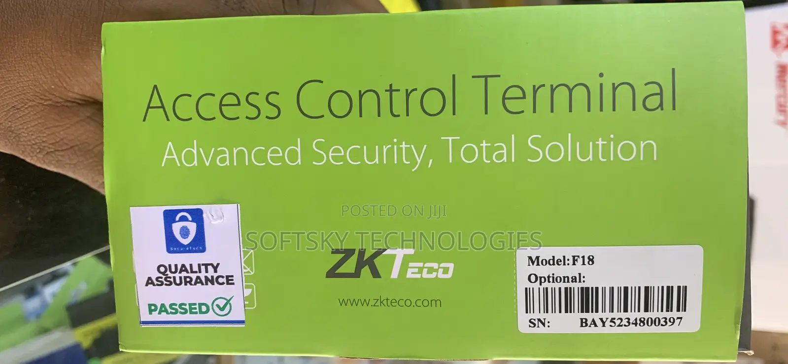 ZKT Access Control Terminal in Ikeja - Security & Surveillance, Softsky ...