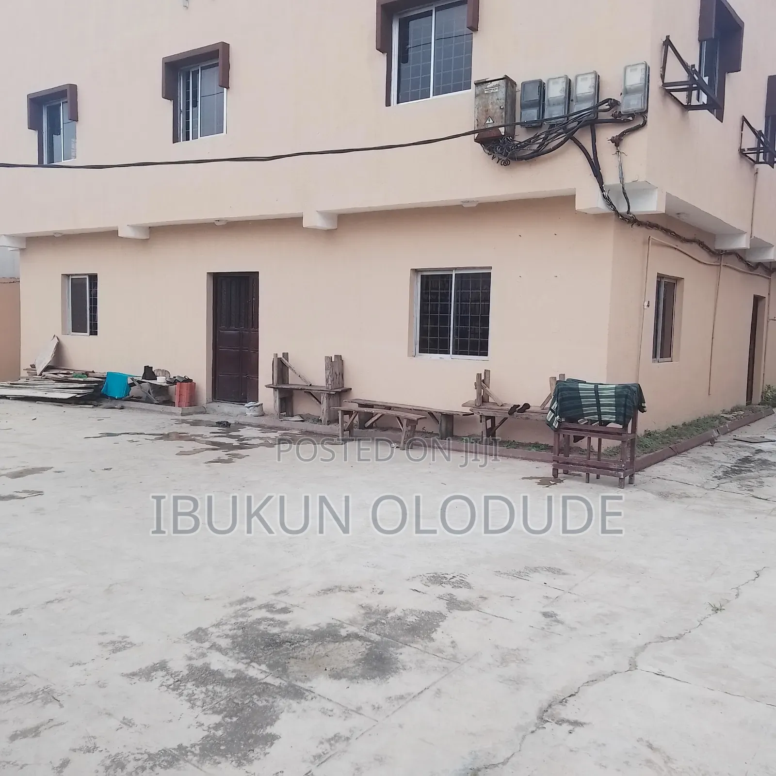 Self Compound Building at Agege Gd for Supermkt, Office for Lease in ...