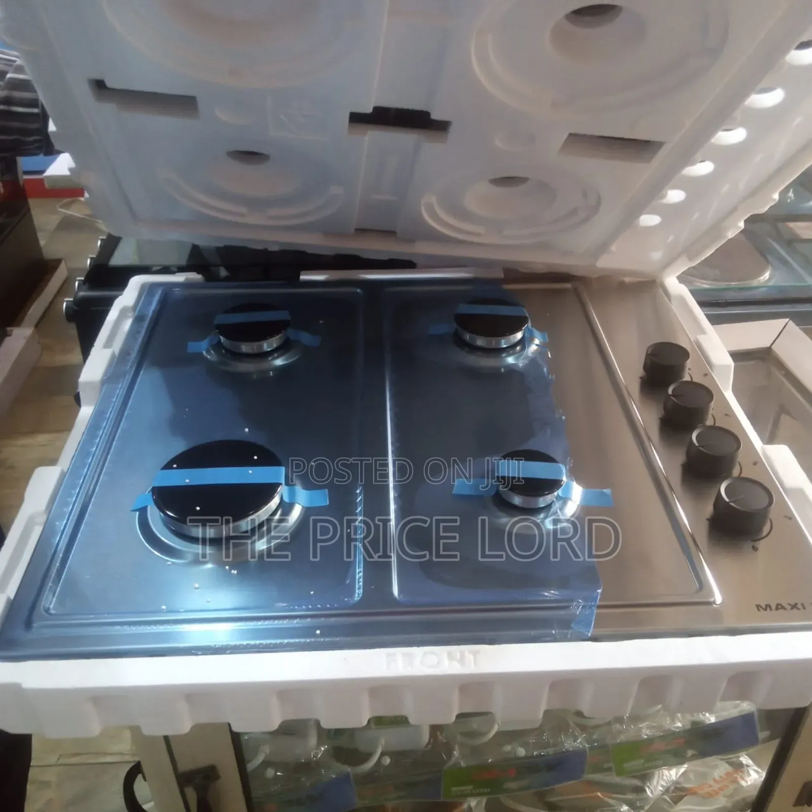 Maxi Tabletop Gas Cooker 4 Burners (Ds201) Stainless Steel in Ibadan ...