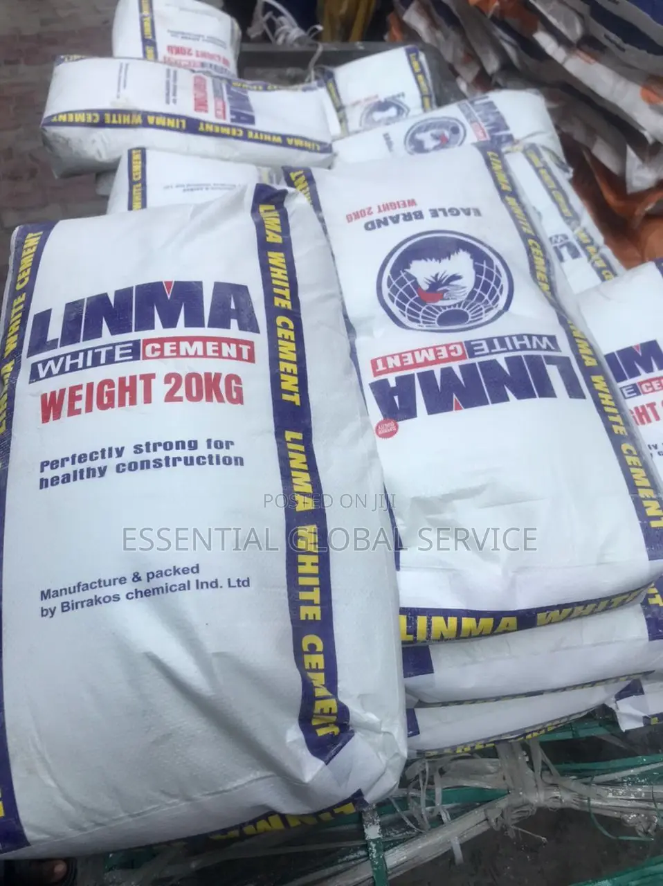 20kg Lima White Cement in Orile - Building Materials & Supplies, Chukwuebuka Iwuoha | Jiji.ng