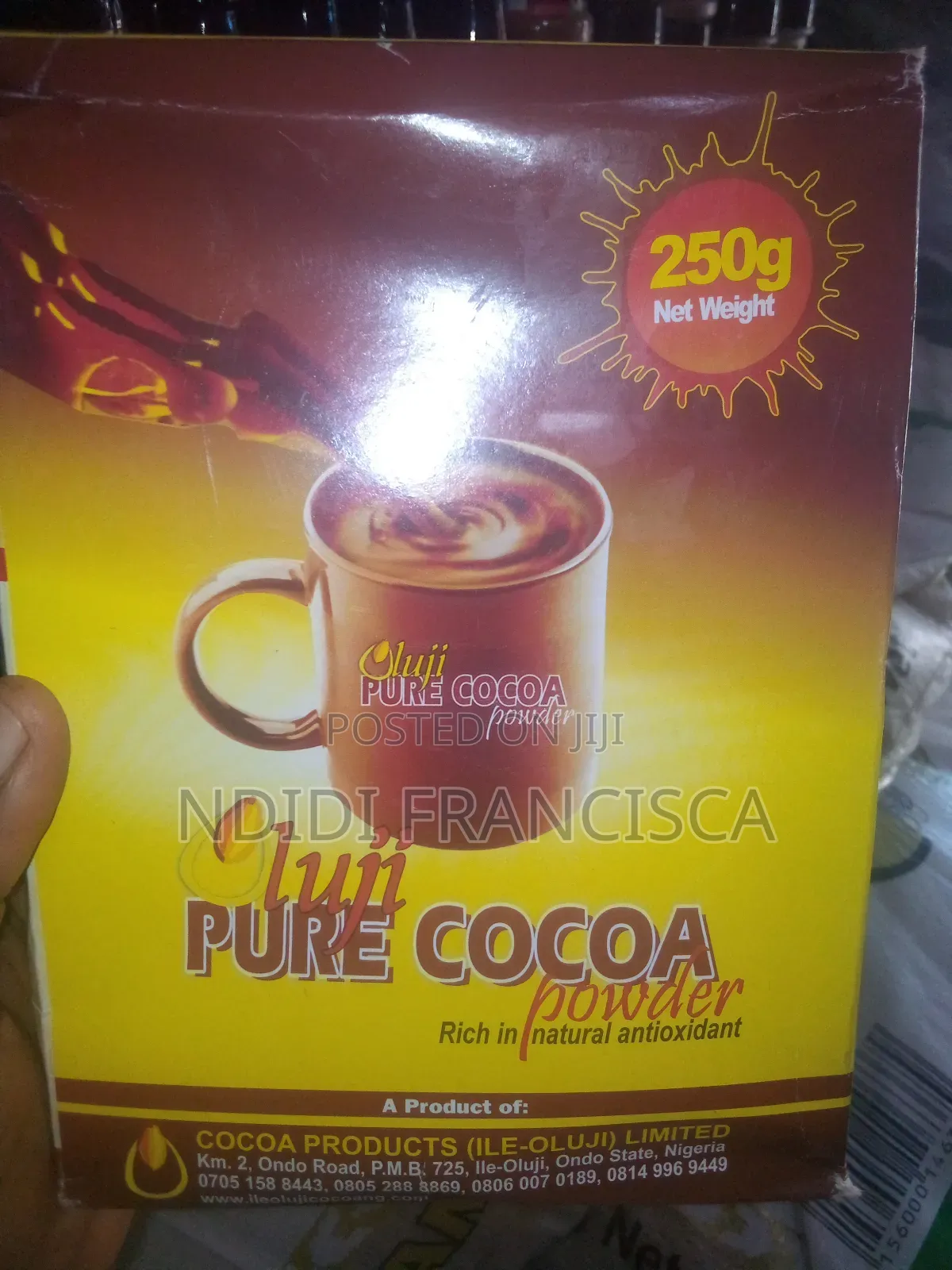 250g Pure Cocoa Powder in Surulere - Food & Beverages, Franthesy ...