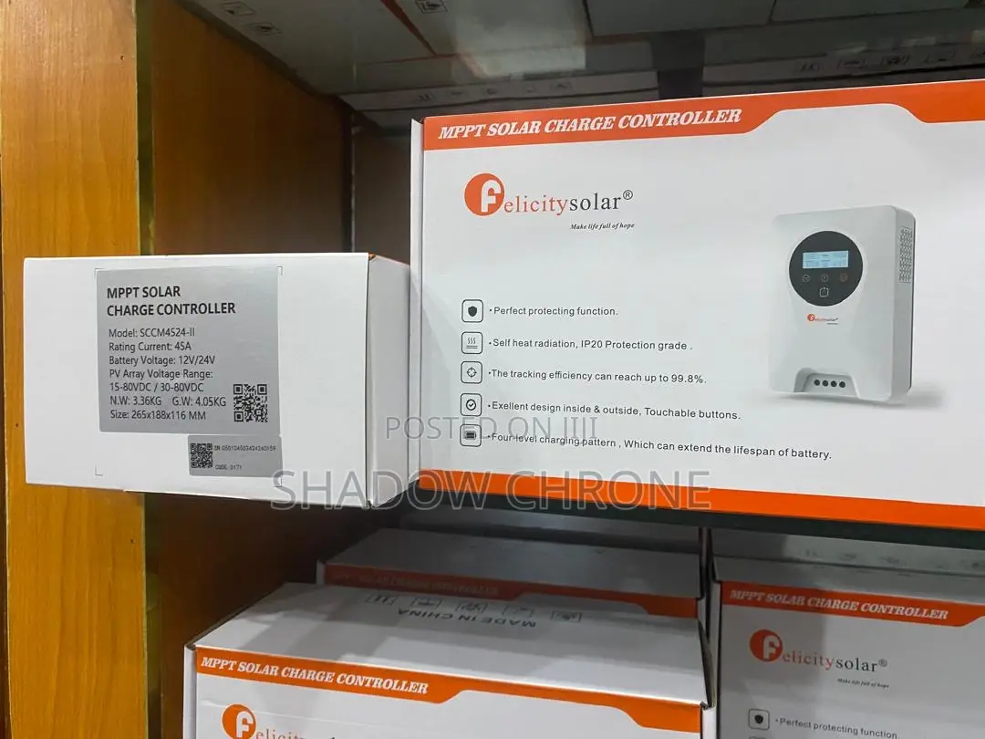 Efficient 45a Mppt Controller | Extend Battery Life & Save More Energy ...