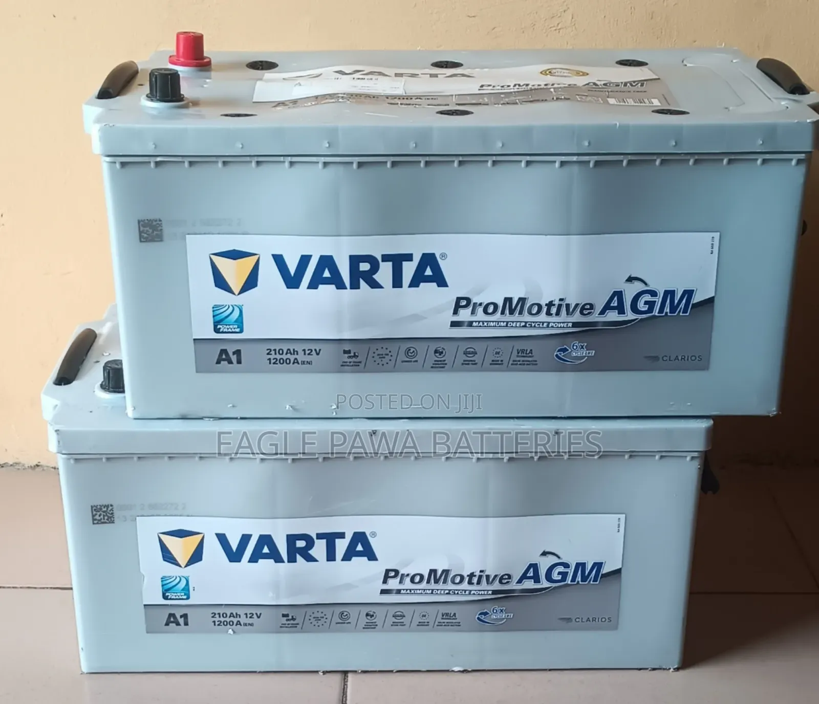 Varta Agm Battery 210ah in Lekki - Vehicle Parts & Accessories, Eagle ...