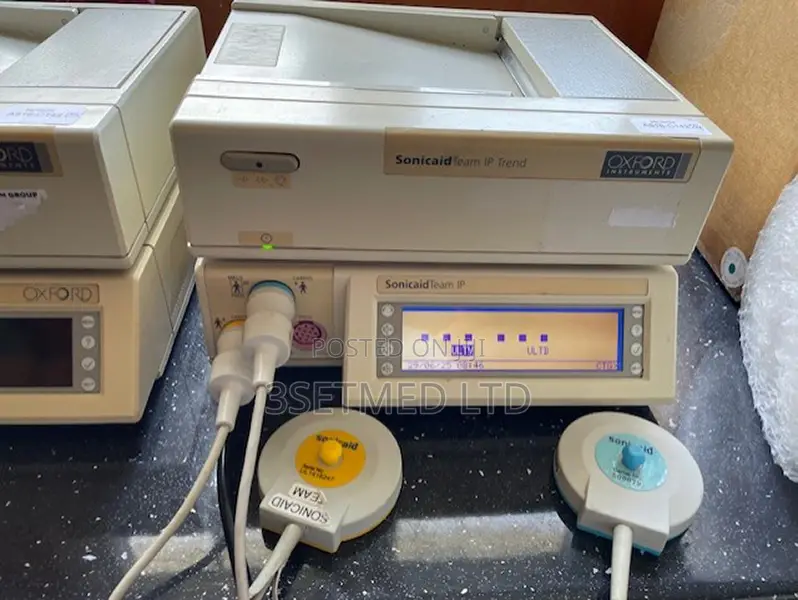 Sonicaid Team Ip Fetal Doppler With Toco and Us Transducers on Trolley ...