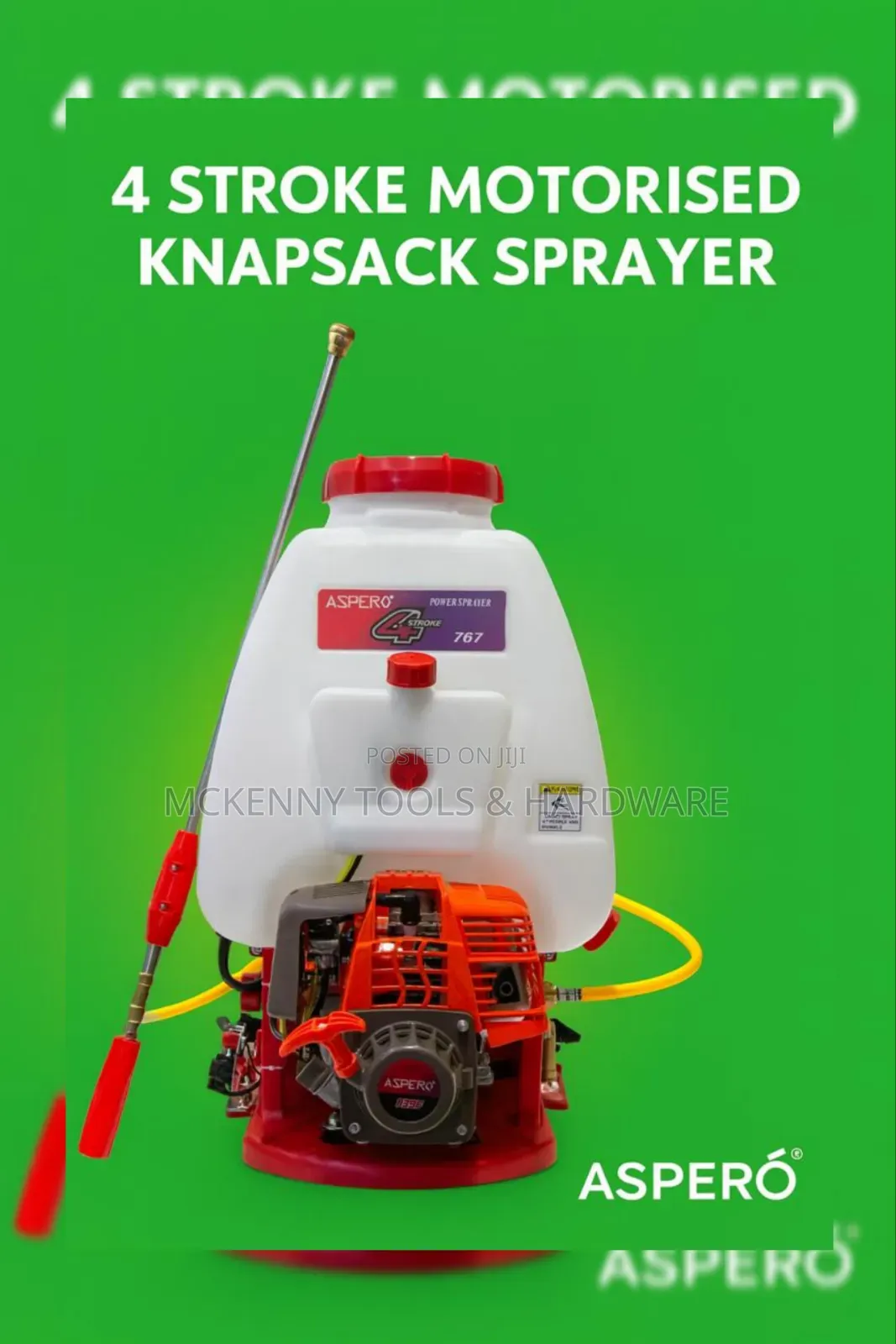 Aspero 767 Power Sprayer, a Motorized Knapsack Sprayer Designed For in ...