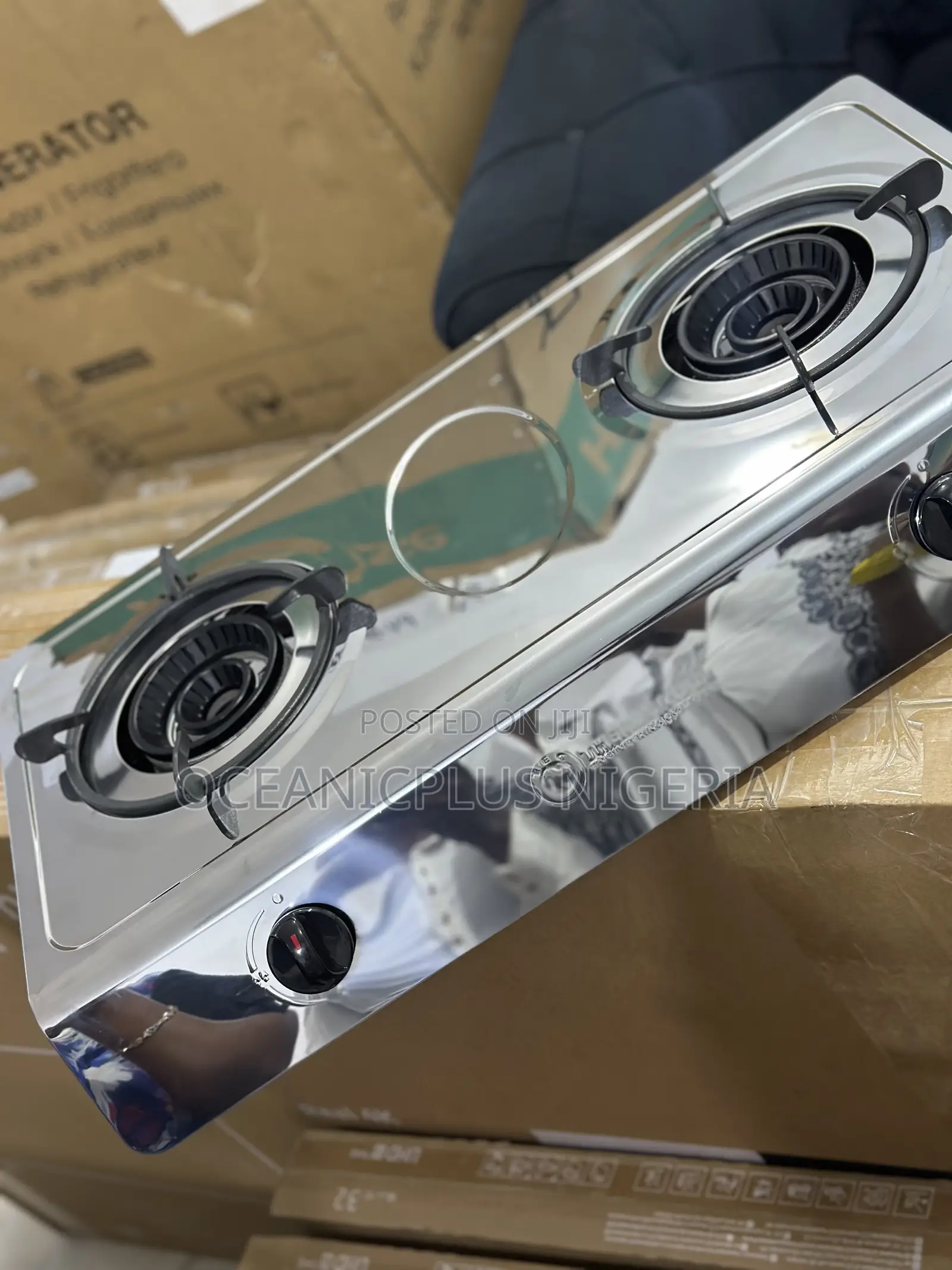 Clean Cook Thermocool Table Top Gas Cooker Duo | 2hob (Tgc-2sa) in ...