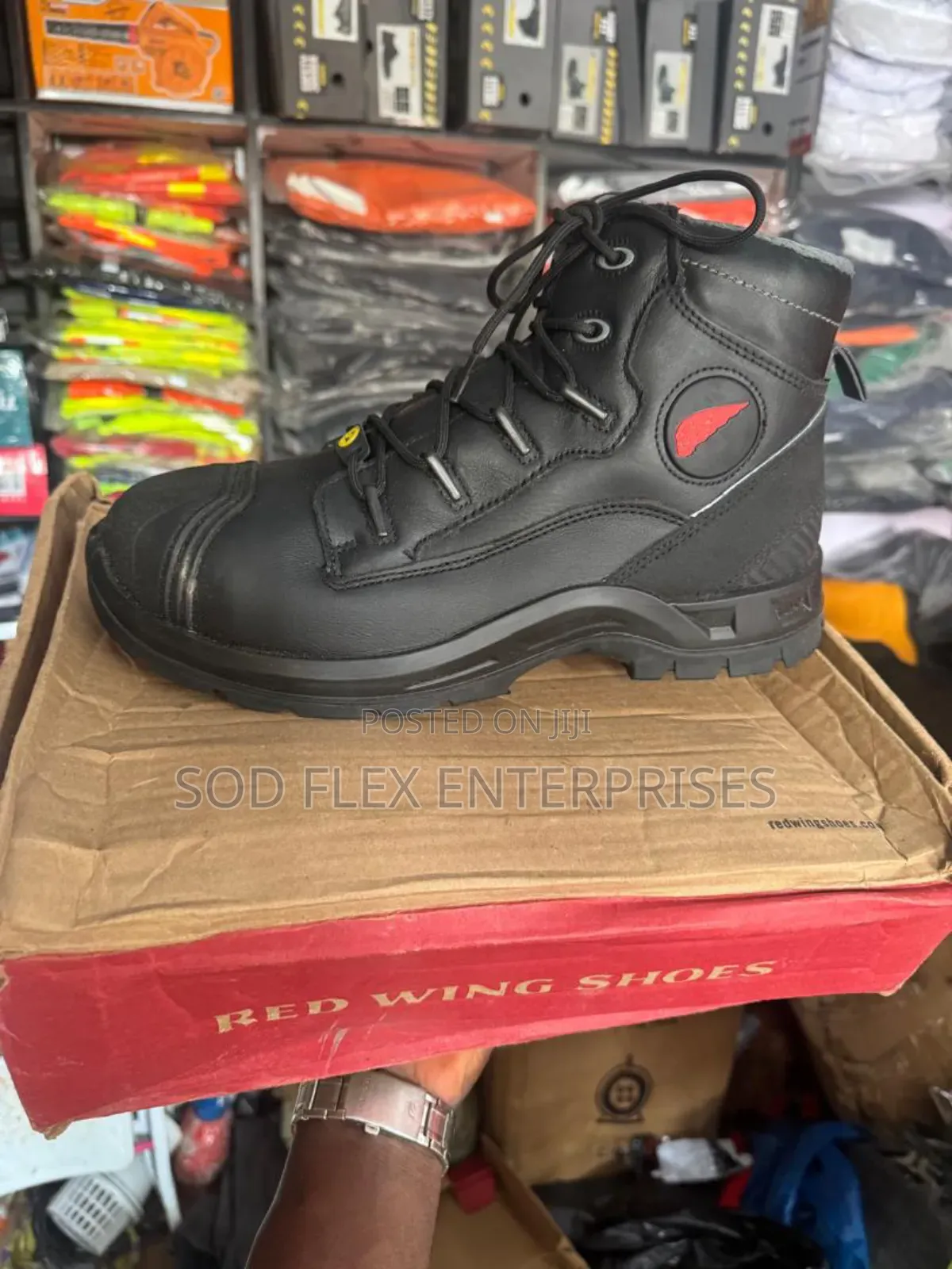 Red Wing Safety Shoe (3205) Durable And Luxury Safety Shoe For Oil&Gas ...