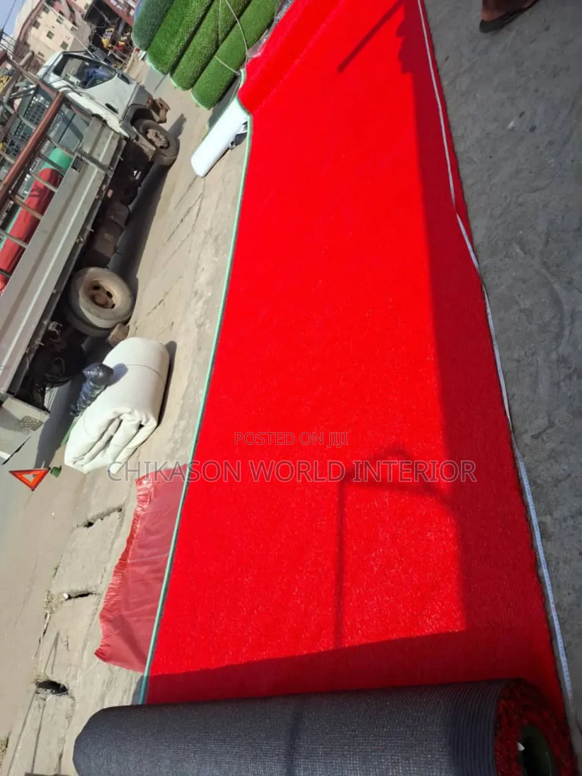 Red Artificial Grass Turf in Port-Harcourt - Garden Supplies ...