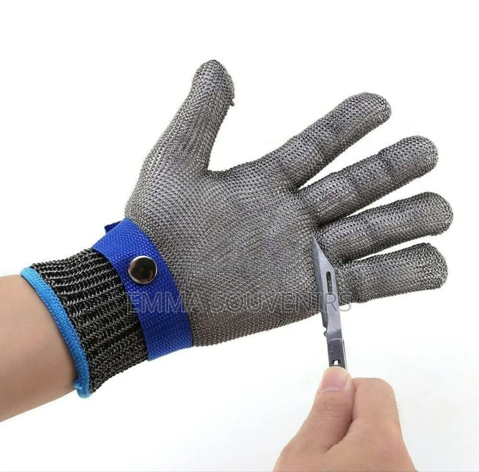 Stainless Steel Cut Resistance Chef Protective Work Hand Gloves in Eko ...