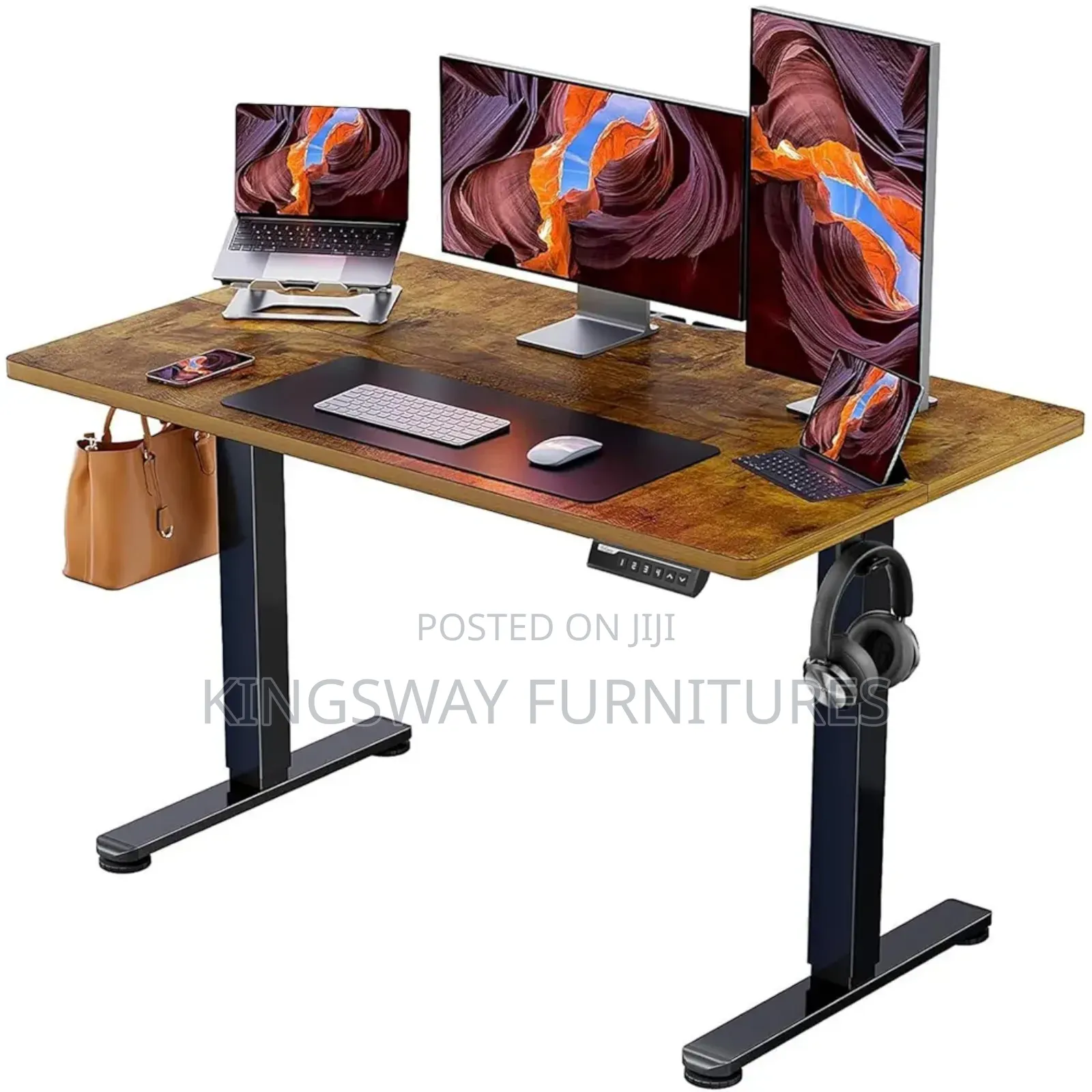 1.4 Meter Electric Desk Brown Top in Ikeja - Furniture, Kingsway ...