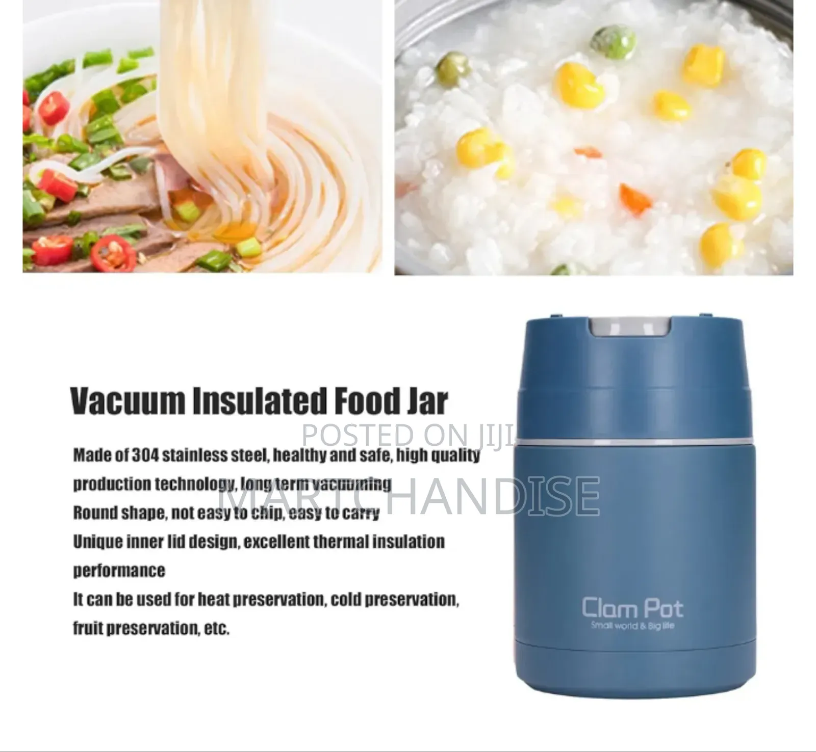 Clam Pot Food Flask in Owerri - Kitchenware & Cookware, Martchandise ...