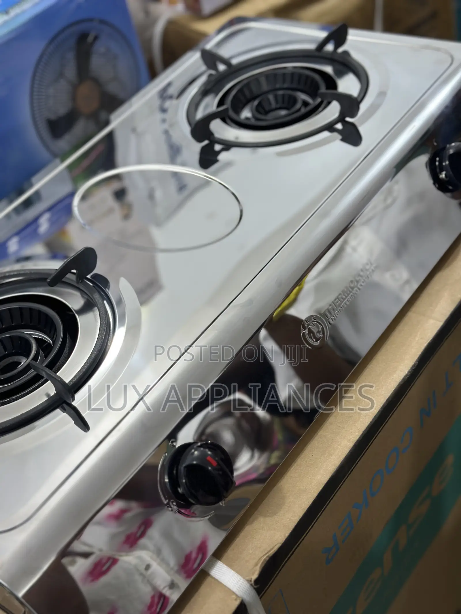 Thermocool Fire Jet 2-Burner Gas Cooker in Stainless Steel in Agbara ...