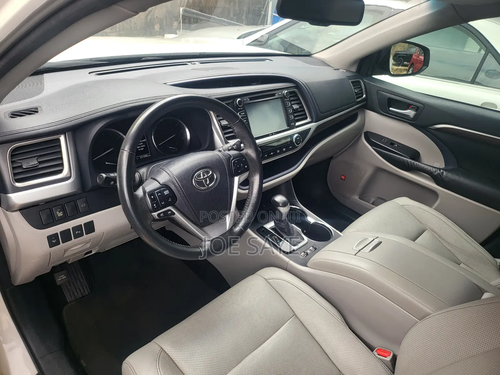 Toyota Highlander Limited V6 4x2 (3.5L 6cyl 6A) 2016 White in Lekki ...