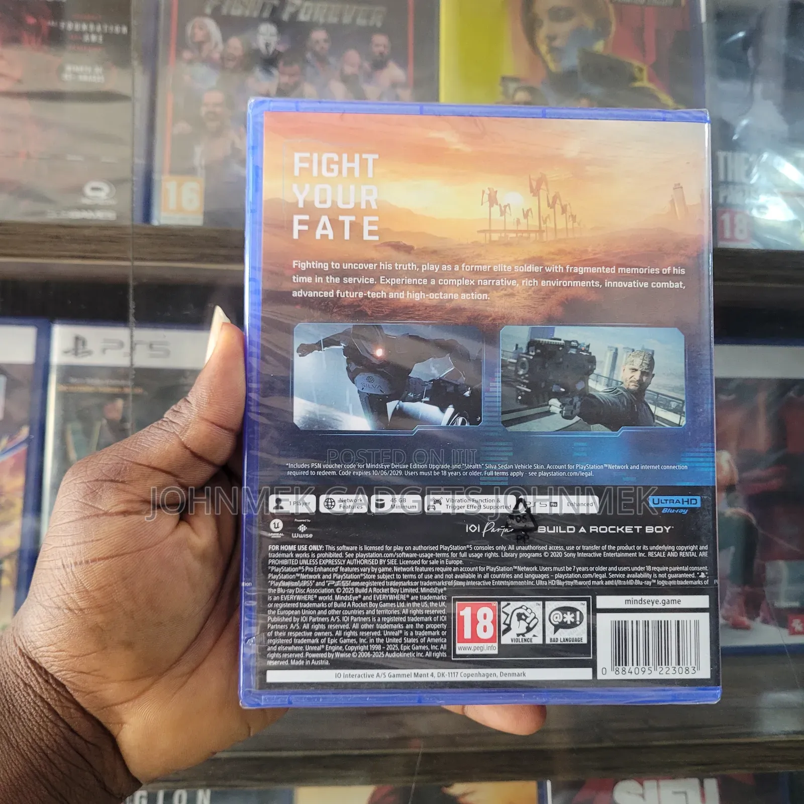 Mindseye Ps5 Game Disc in Ikeja - Video Games, Johnmek Gadgets Johnmek ...