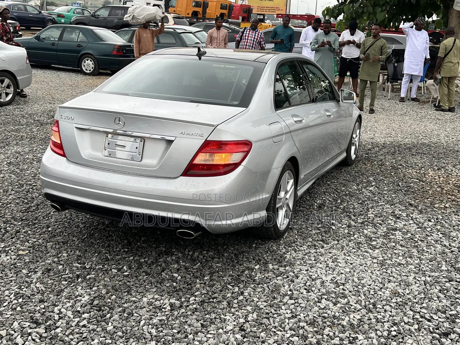 Mercedes-Benz C300 Sport 4Matic Sedan AWD (3.0L 6cyl 7A) 2011 Silver in ...