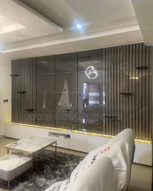 Tv Console Unit With Wall Cladding in Isolo - Furniture, Aycon Interior ...