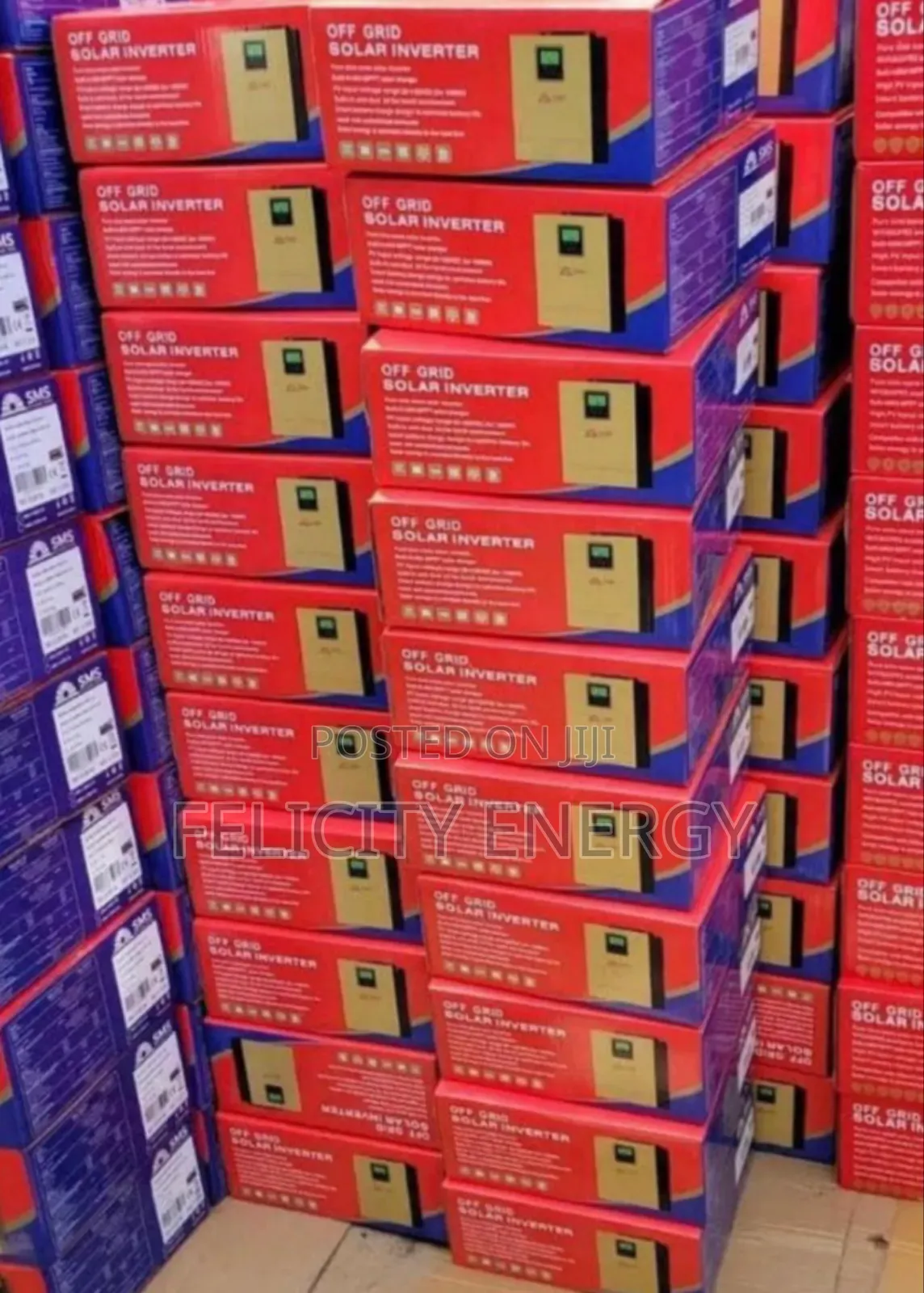 SMS Hybrid Inverter 10.2kva 48v + MPPT Charge Controller 120amps in Ojo ...