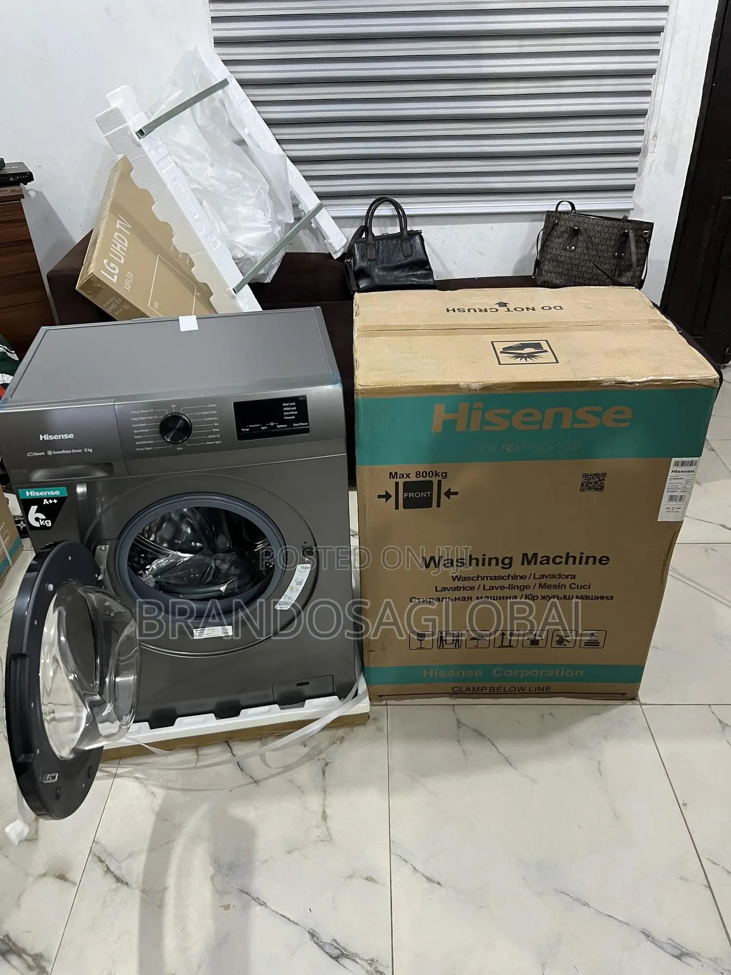 Hisense 6kg Washing Machine – Modern Front Load Model in Egbe/Idimu ...