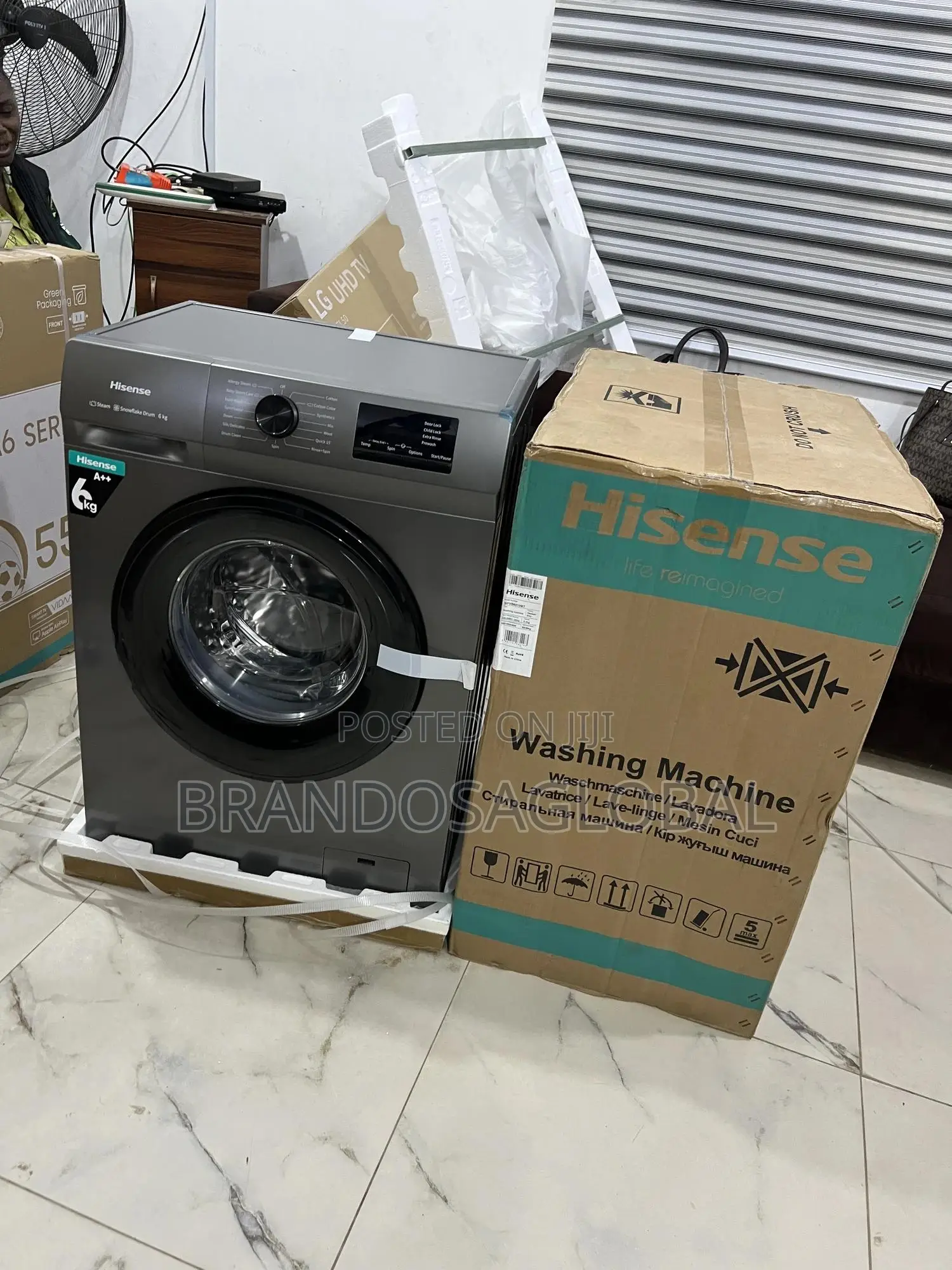 Hisense 6kg Front Load – Compact Automatic Washing Machine in Gbagada ...