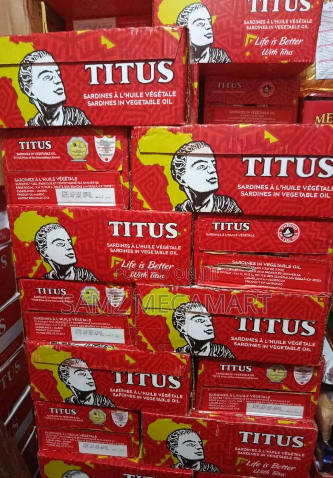 Titus Sardine 50x125g in Lagos Island (Eko) - Food & Beverages, Samuel ...