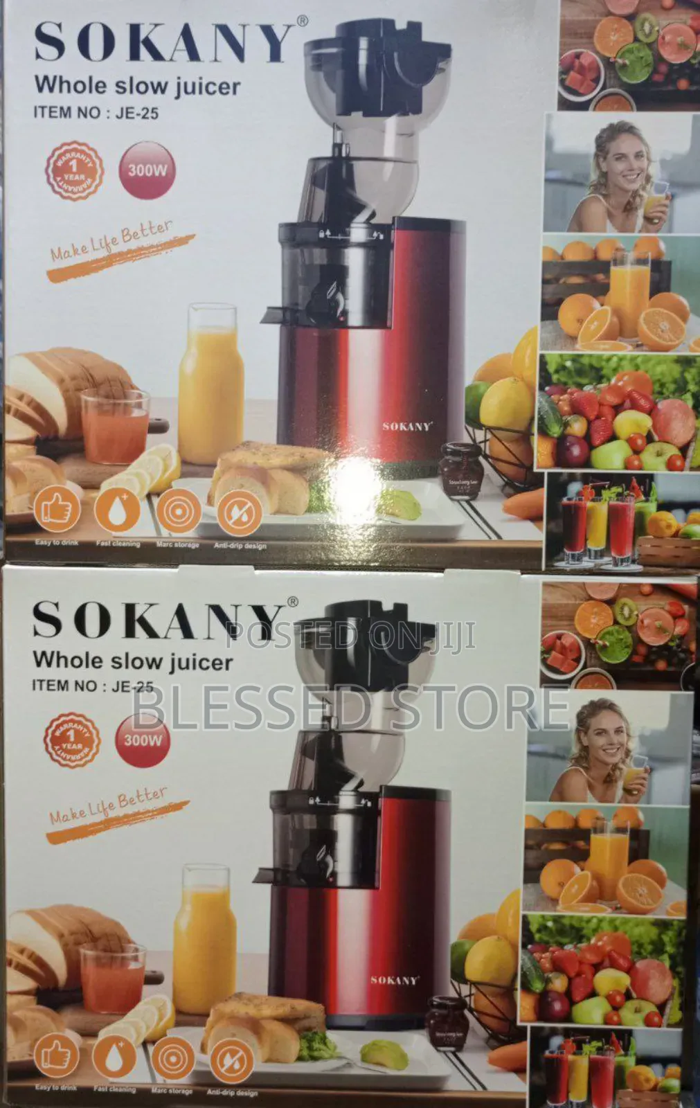 Sokany Multifunctional Whole Slow Juicer in Lagos Island (Eko) - Kitchen Appliances, Blessed ...