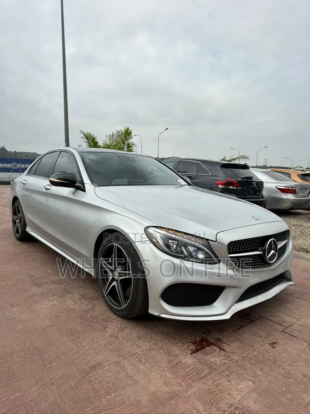 Mercedes-Benz C450 2016 Silver in Gwarinpa - Cars, Akubex Soft Wheels ...