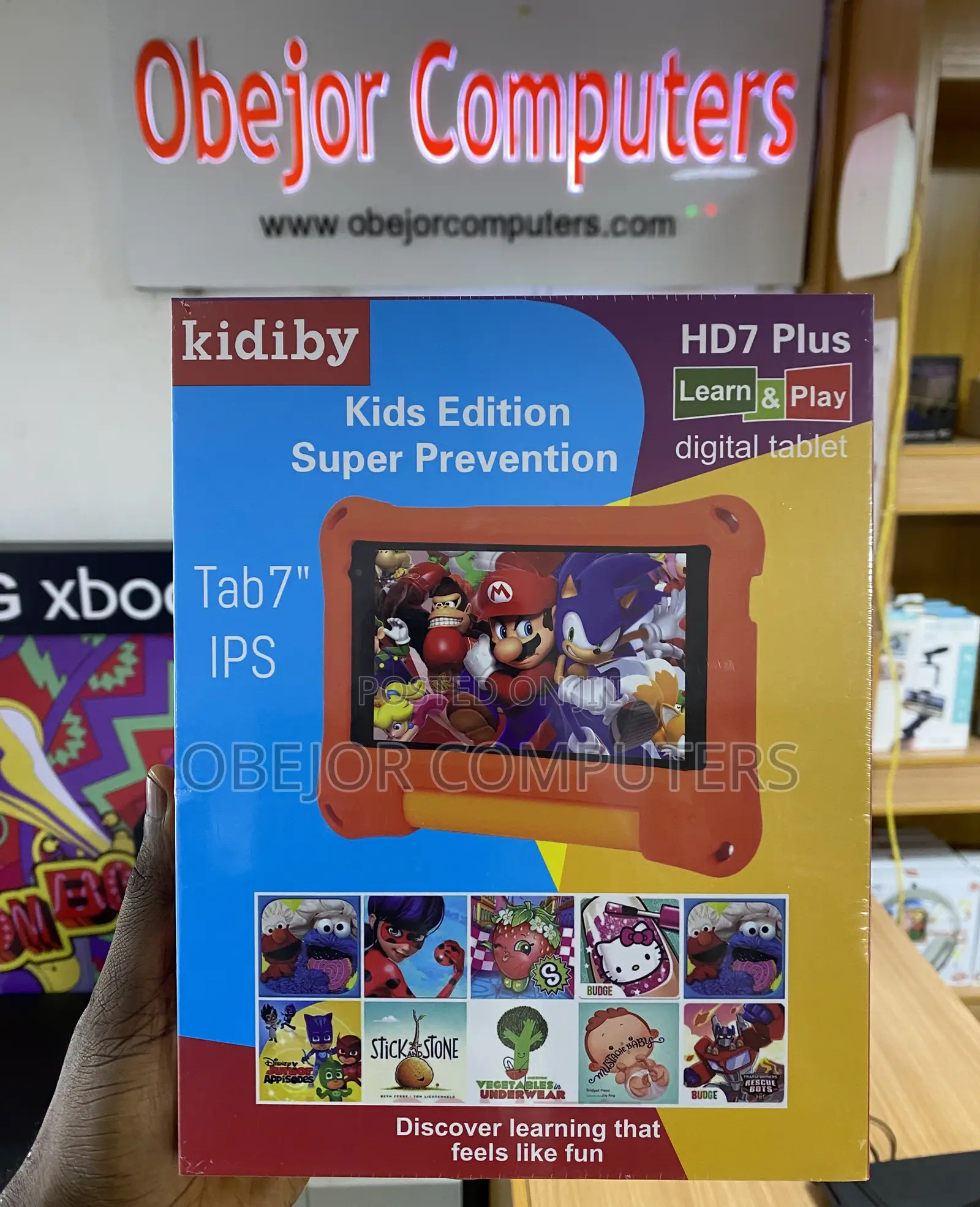 Kidiby Hd 7 Plus Digital Kids Learning Tab in Ikeja - Toys, Games ...