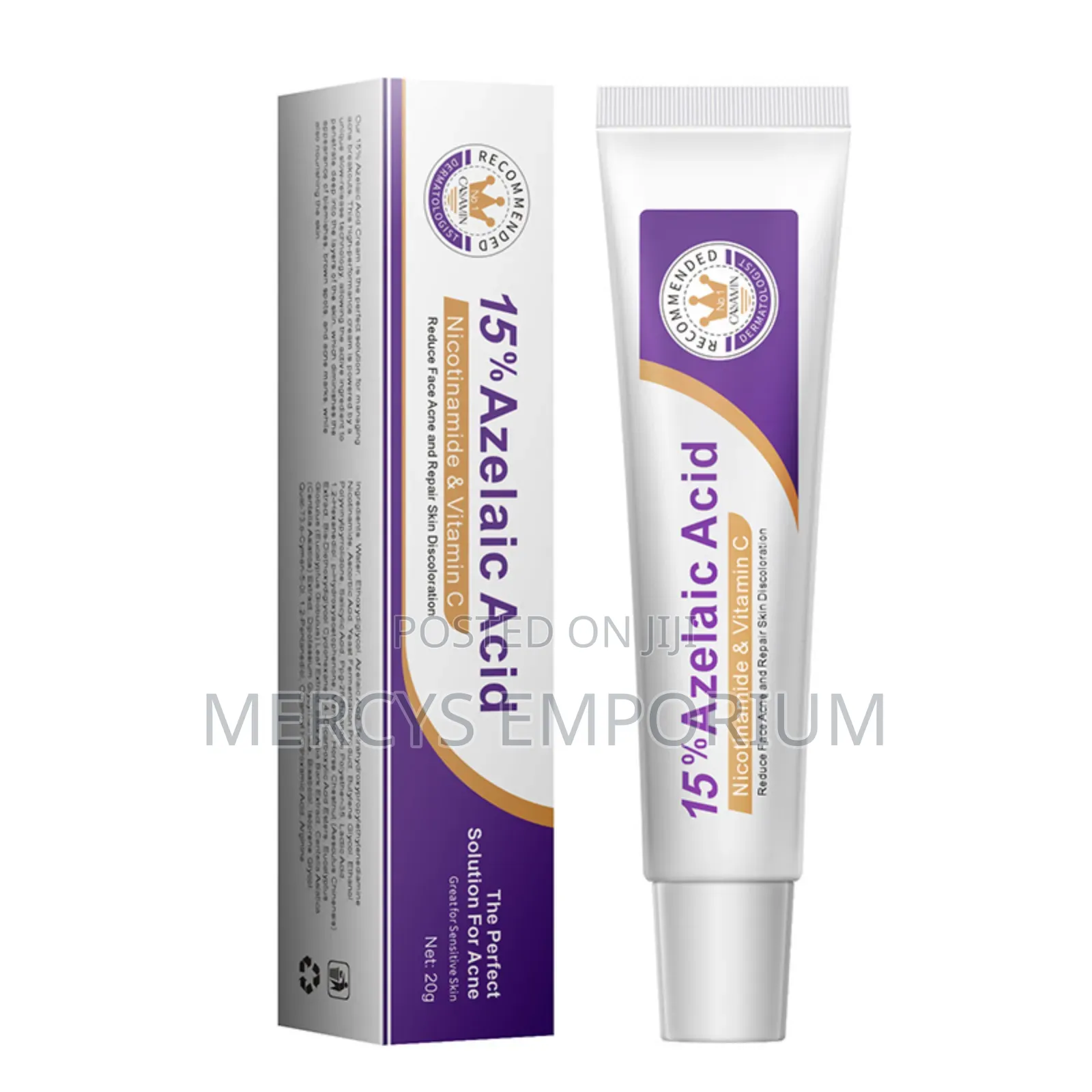 Azelaic Acid Cream 12% And 15% For Pimples , Discoloration, Dark Marks ...