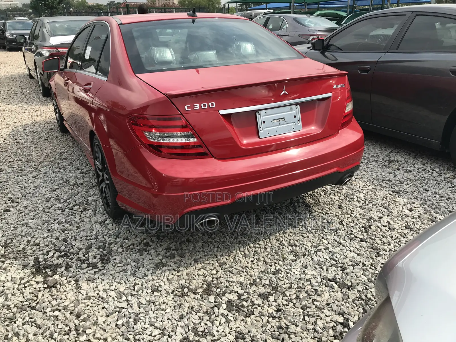 Mercedes-Benz C300 Sport 4Matic Sedan AWD (3.5L 6cyl 7A) 2013 Red in ...