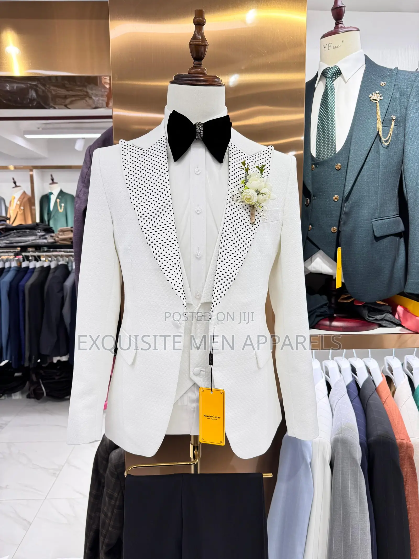 Stone Lapel Designer Turkish Tuxedo Men’S Suit in Lagos Island (Eko ...