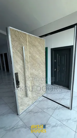 Bullet Proof Pivot Door - Travertino in Ikeja - Doors & Security, Aksu ...