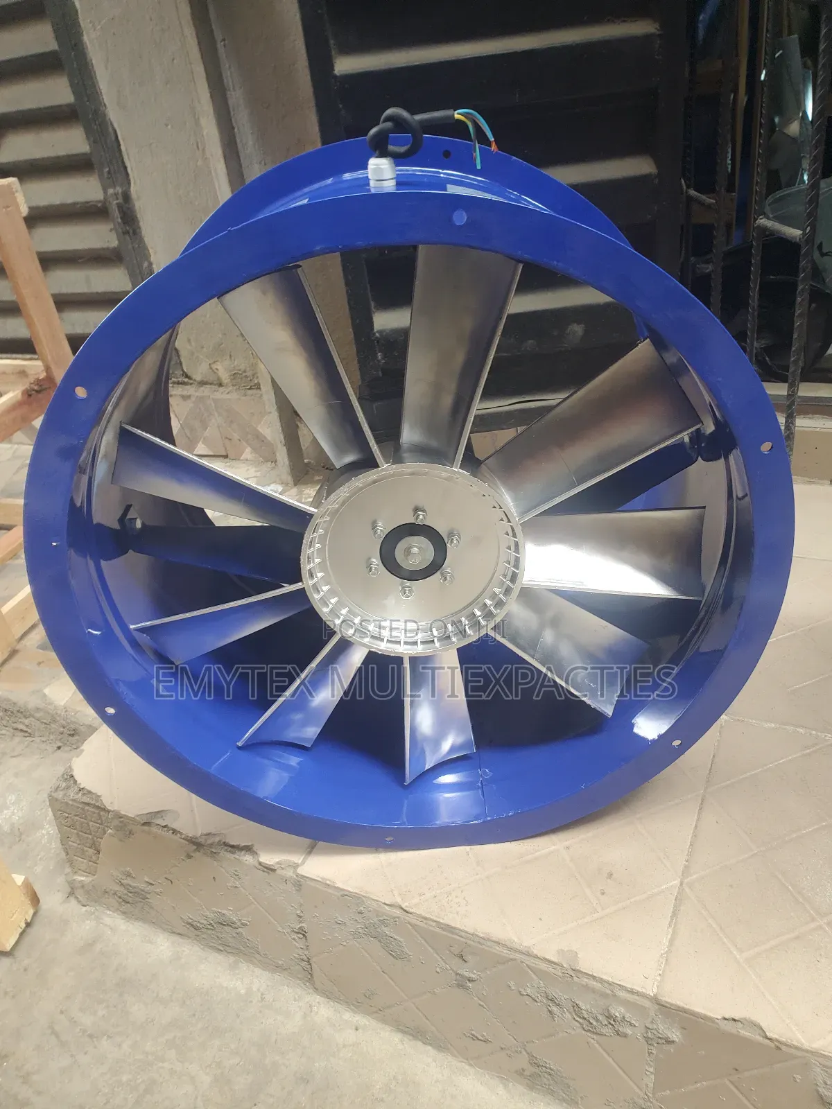 Flakt Woods Extractor Fan 600mm 24inches 380v 1440rpm for sale - EMYTEX ...