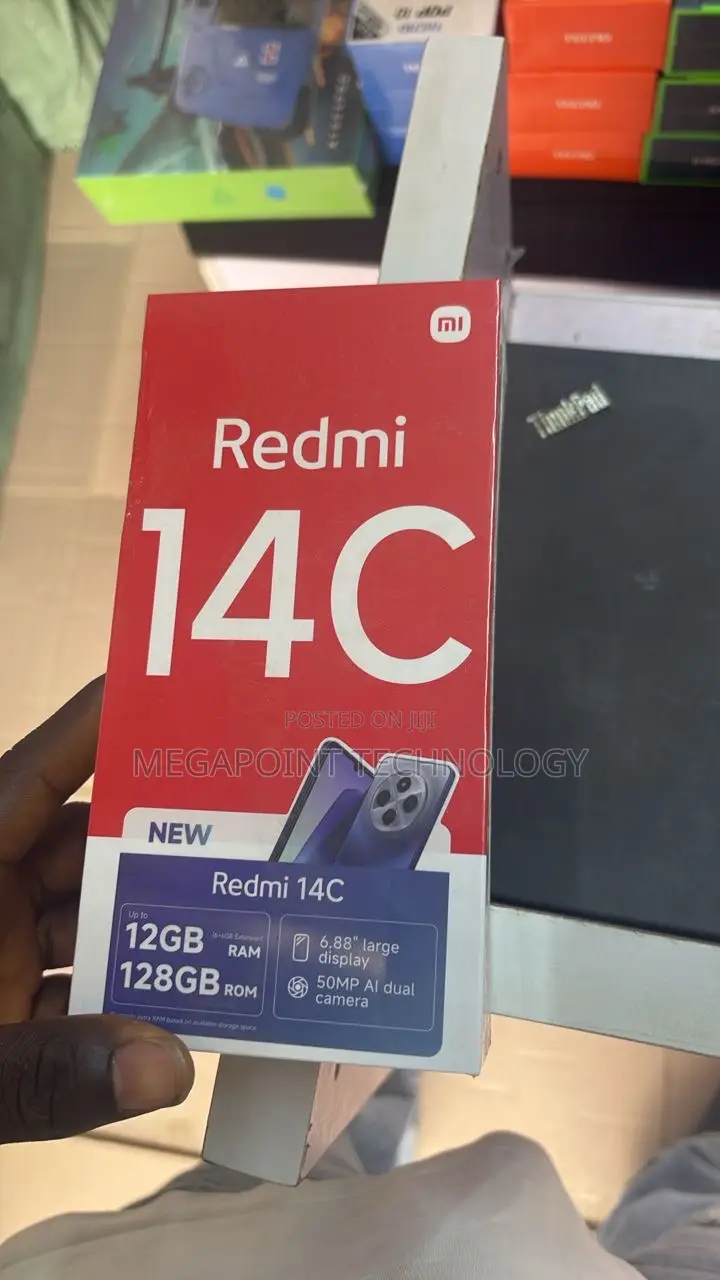 New Xiaomi Redmi 14C 128 GB Black in Ikeja - Mobile Phones, Onwuzuligbo Victor | Jiji.ng