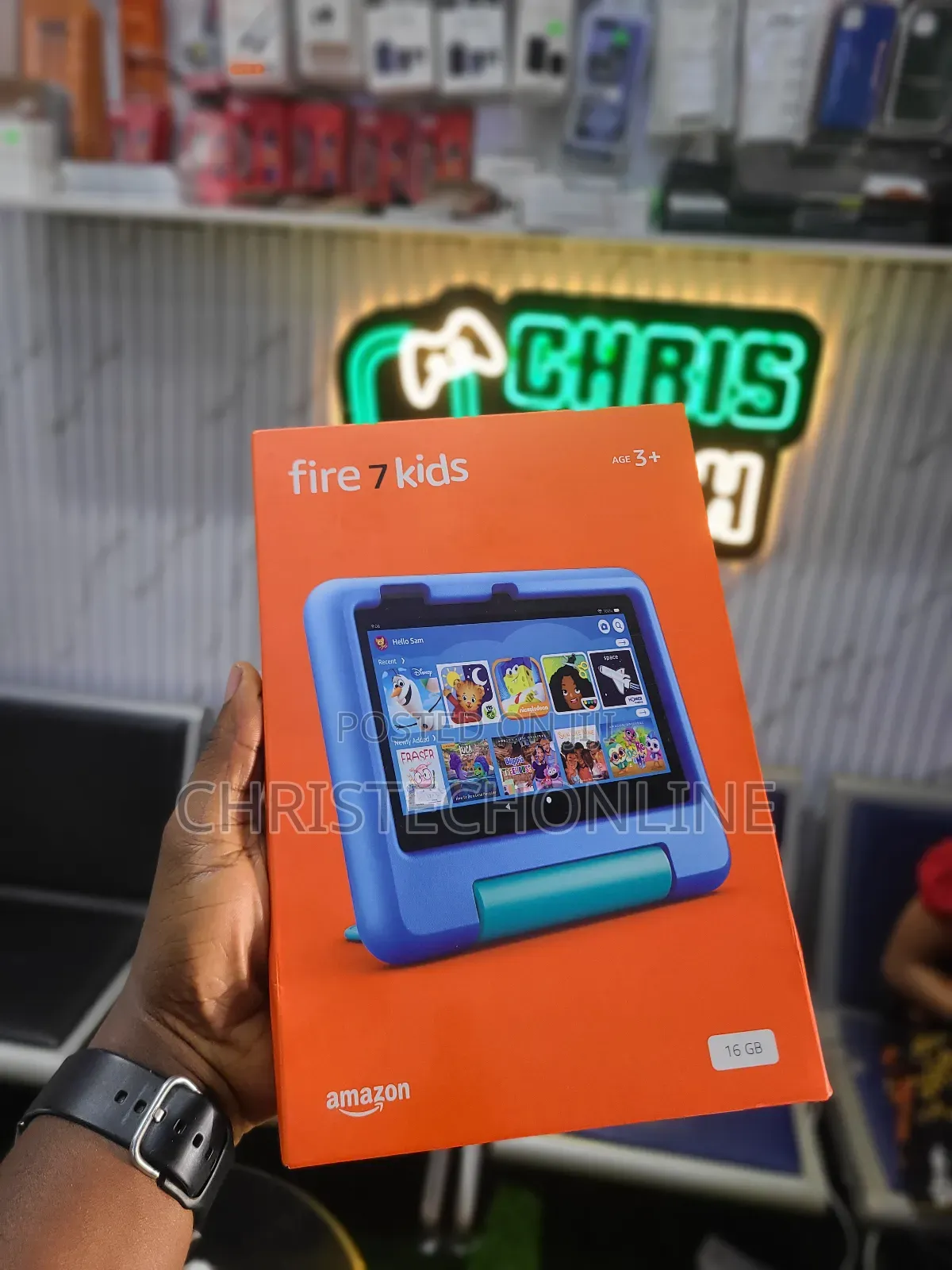 New Amazon Fire 7 16 GB Blue in Owerri - Tablets, Christech Online ...